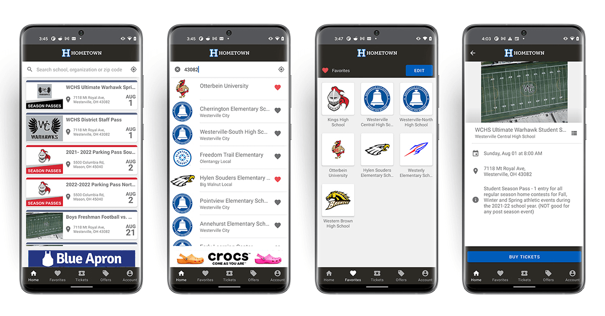 New HomeTown Fan App Launch – HomeTown Ticketing