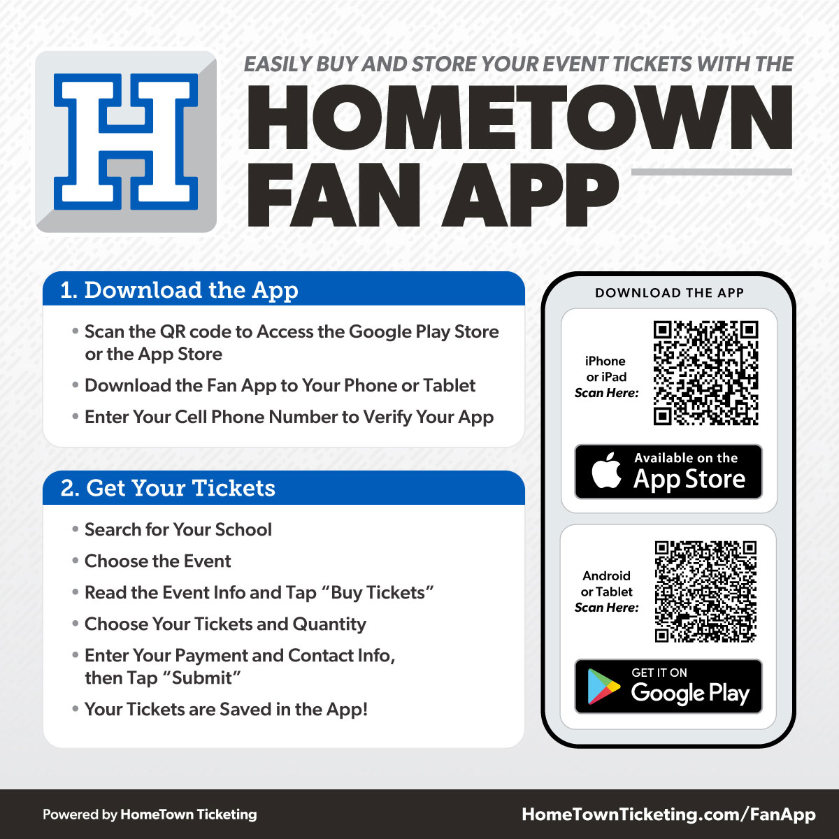 College Resources Kit - HomeTown Ticketing